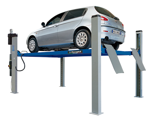 Подъёмник четырёхстоечный Ravaglioli RAV.4501L.194251 купить по низкой ...
